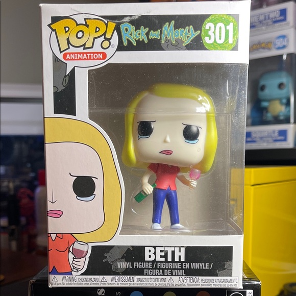Funko | Toys | Funko Pop Animation Rick And Morty Beth Figure Yellow ...